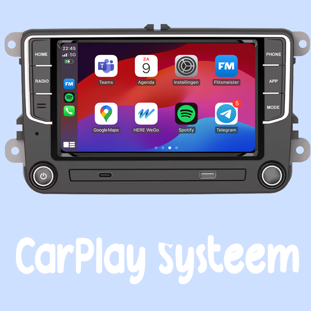 Multimedia systemen met CarPlay en Android Auto – Deautounie
