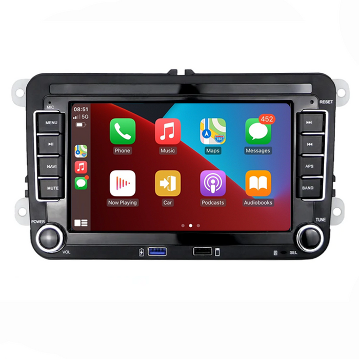 Multimedia systemen met CarPlay en Android Auto