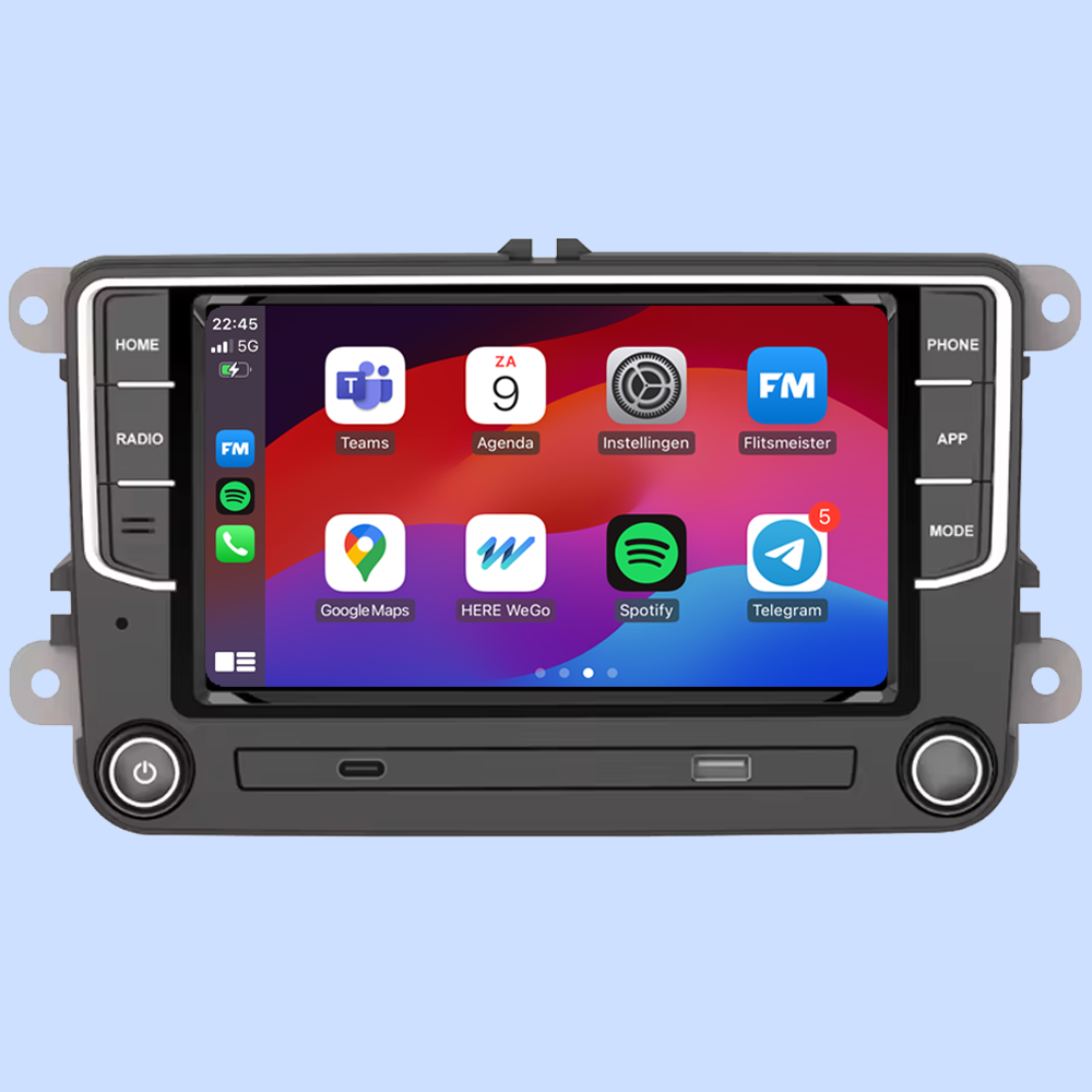 Multimedia systemen met CarPlay en Android Auto – Deautounie